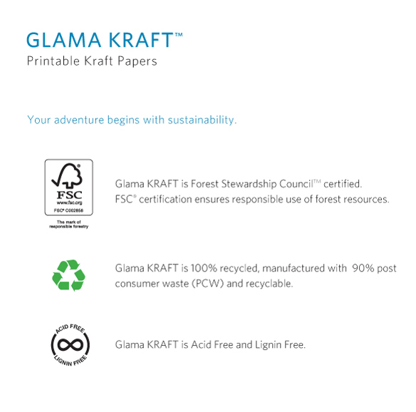 Glama Kraft Paper